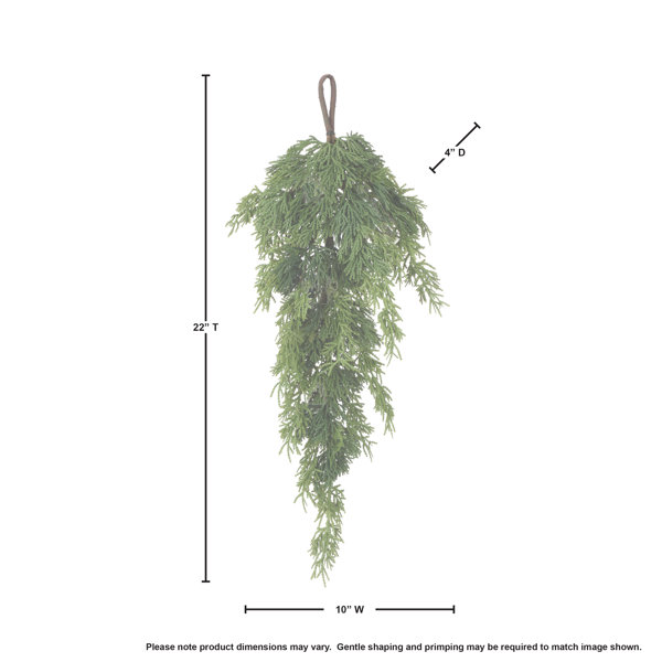 Primrue Faux Cedar Swag | Wayfair