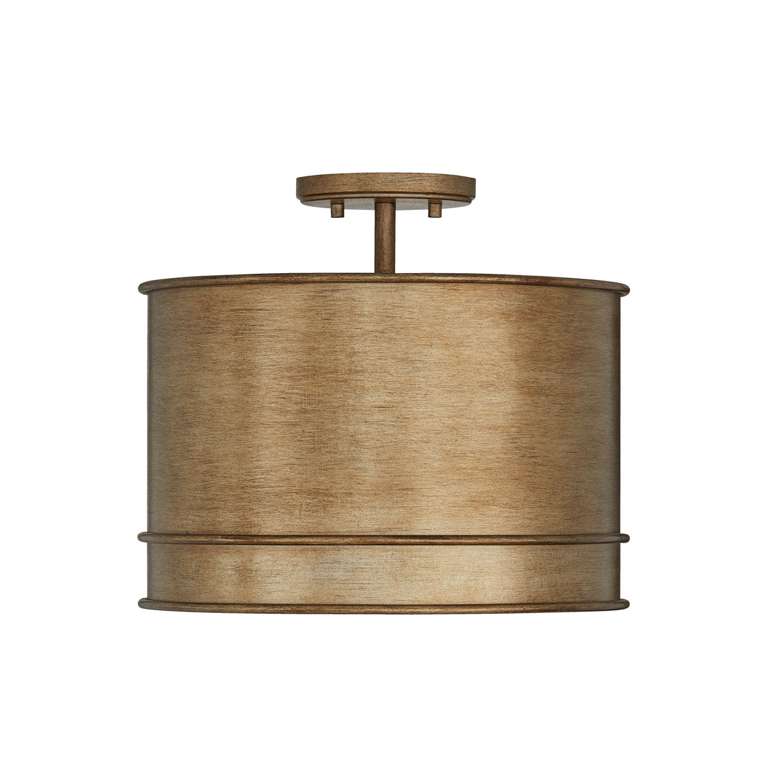 Birch Lane™ Fintan 1 - Light Gold Drum Pendant | Wayfair
