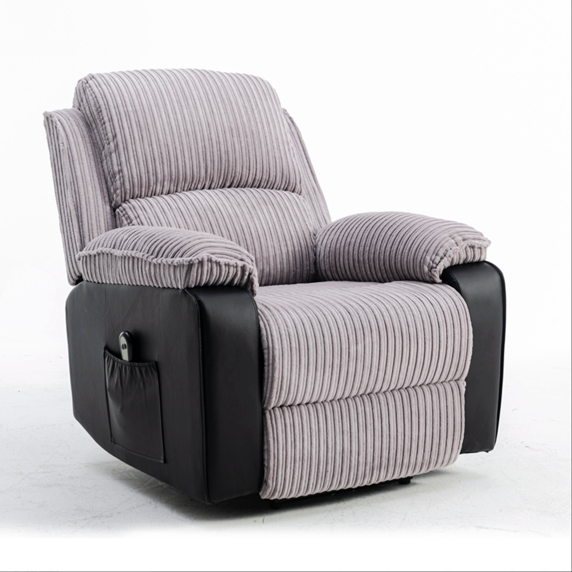 Ebern Designs Recliner Chair Made Of Ater Single Recliner Thick Seat ...