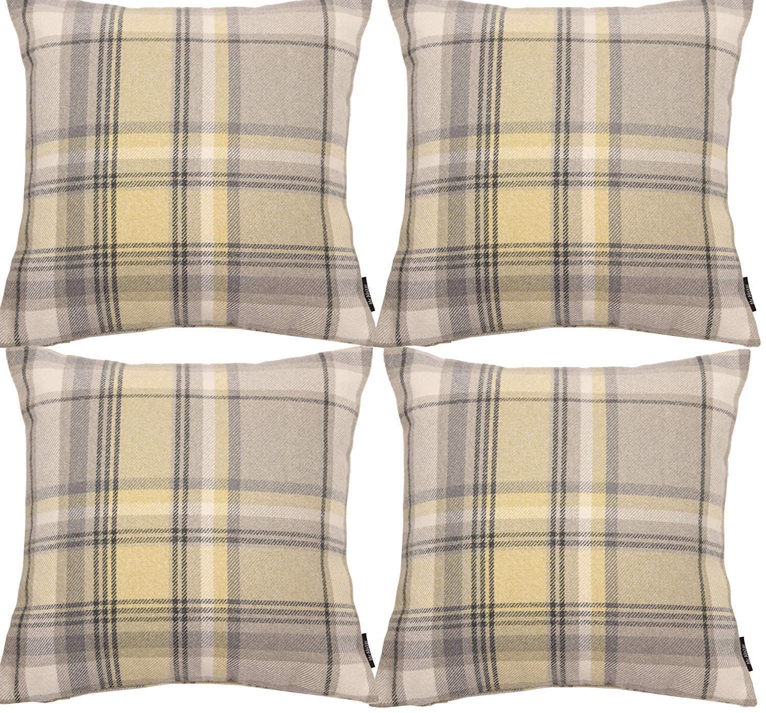 McalisterTextiles Plaid 43'' Throw Pillow Cover | Wayfair