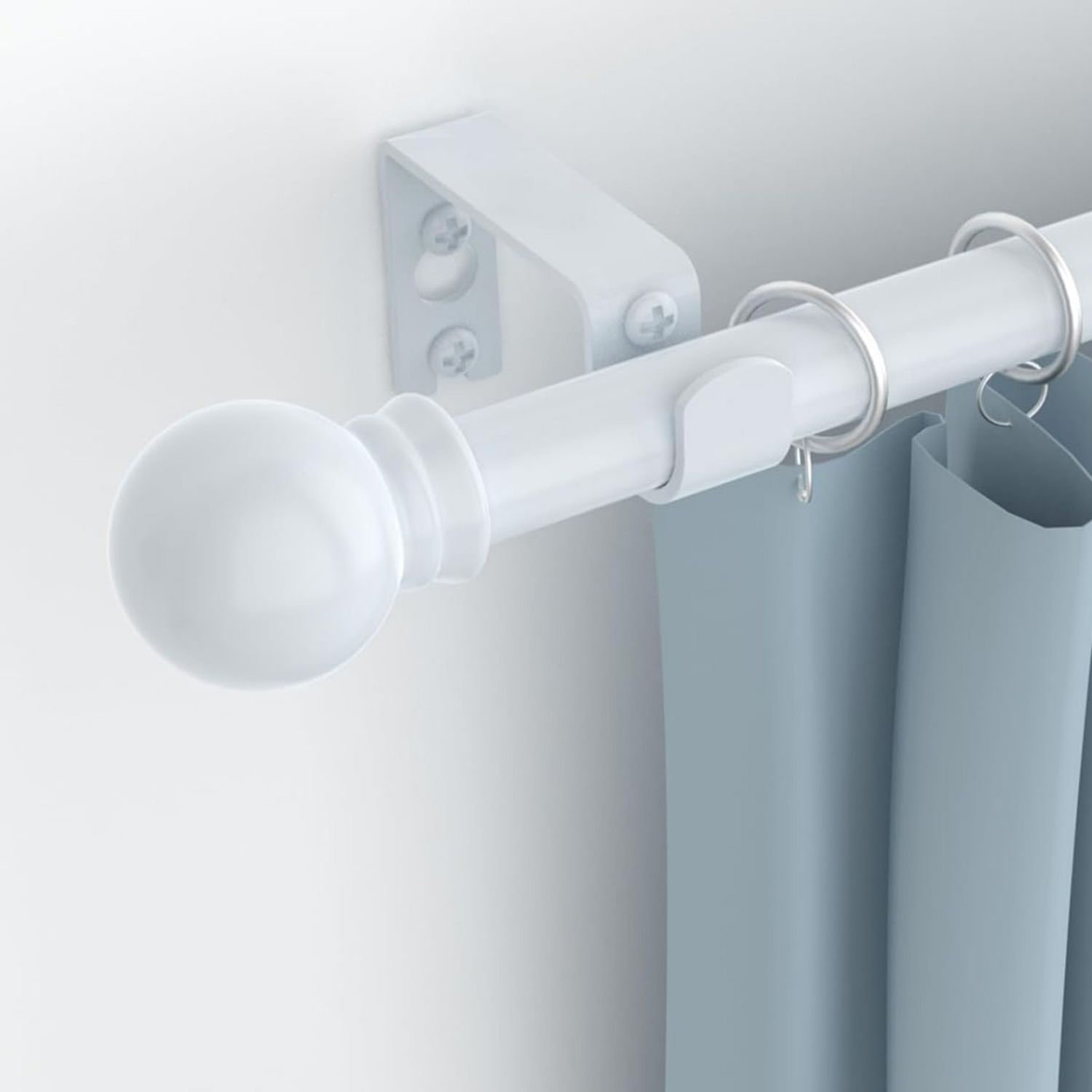 YOUDENOUA Finish Adjustable Overall Width Tension Rod | Wayfair