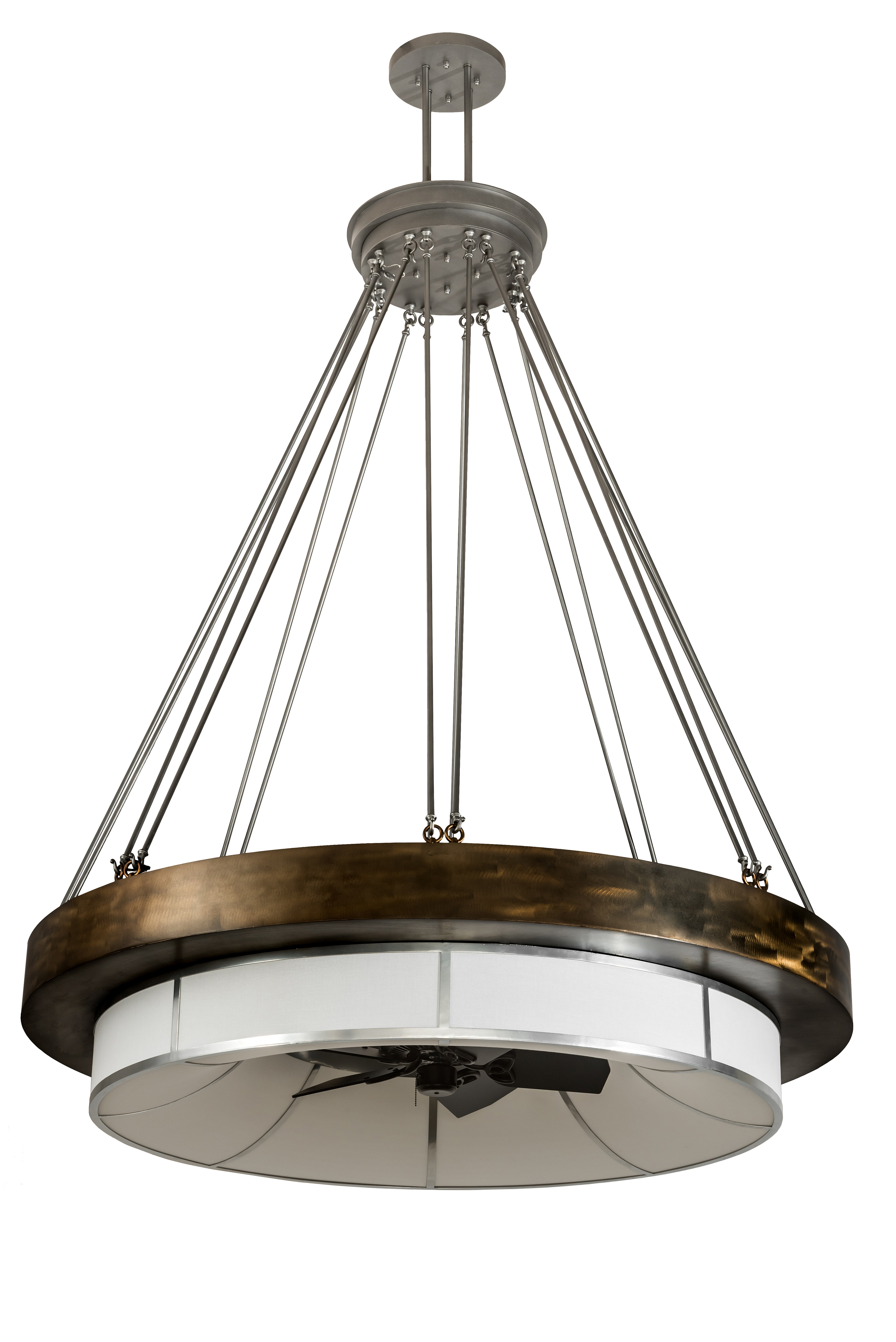Meyda Lighting 72" Wide Cilindro Ventura Chandel-Air | Wayfair