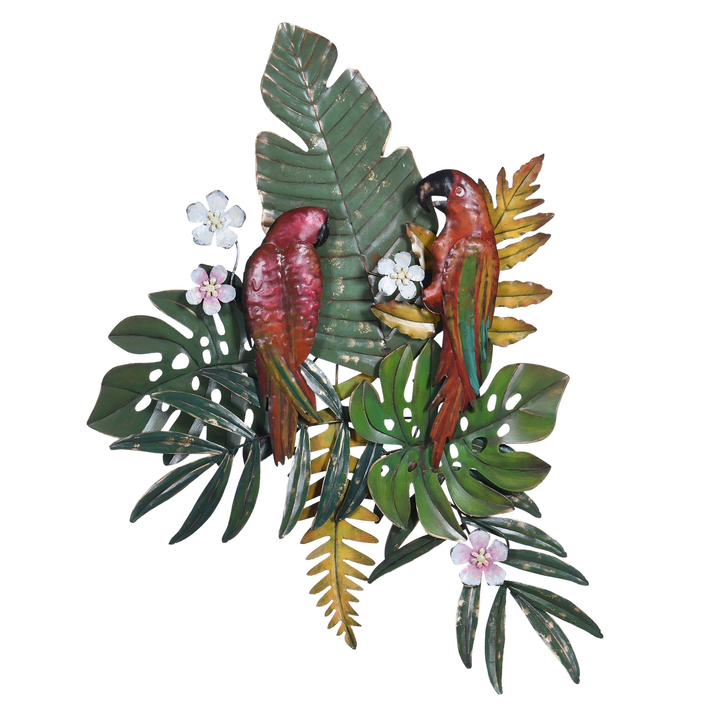 Bayou Breeze Anya Coastal Landscape & Nature Wall Decor on Metal | Wayfair