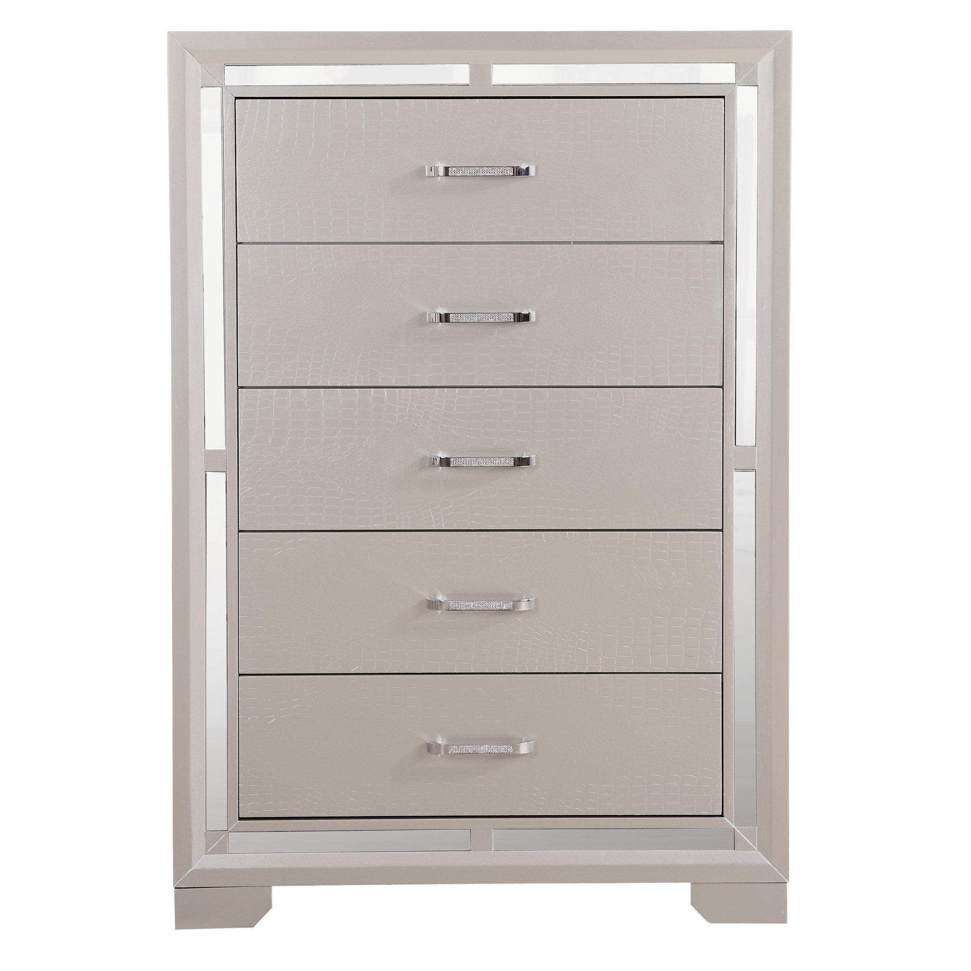 Rosdorf Park G6800 Silver Champagne Chest, With Hardware And Deep ...