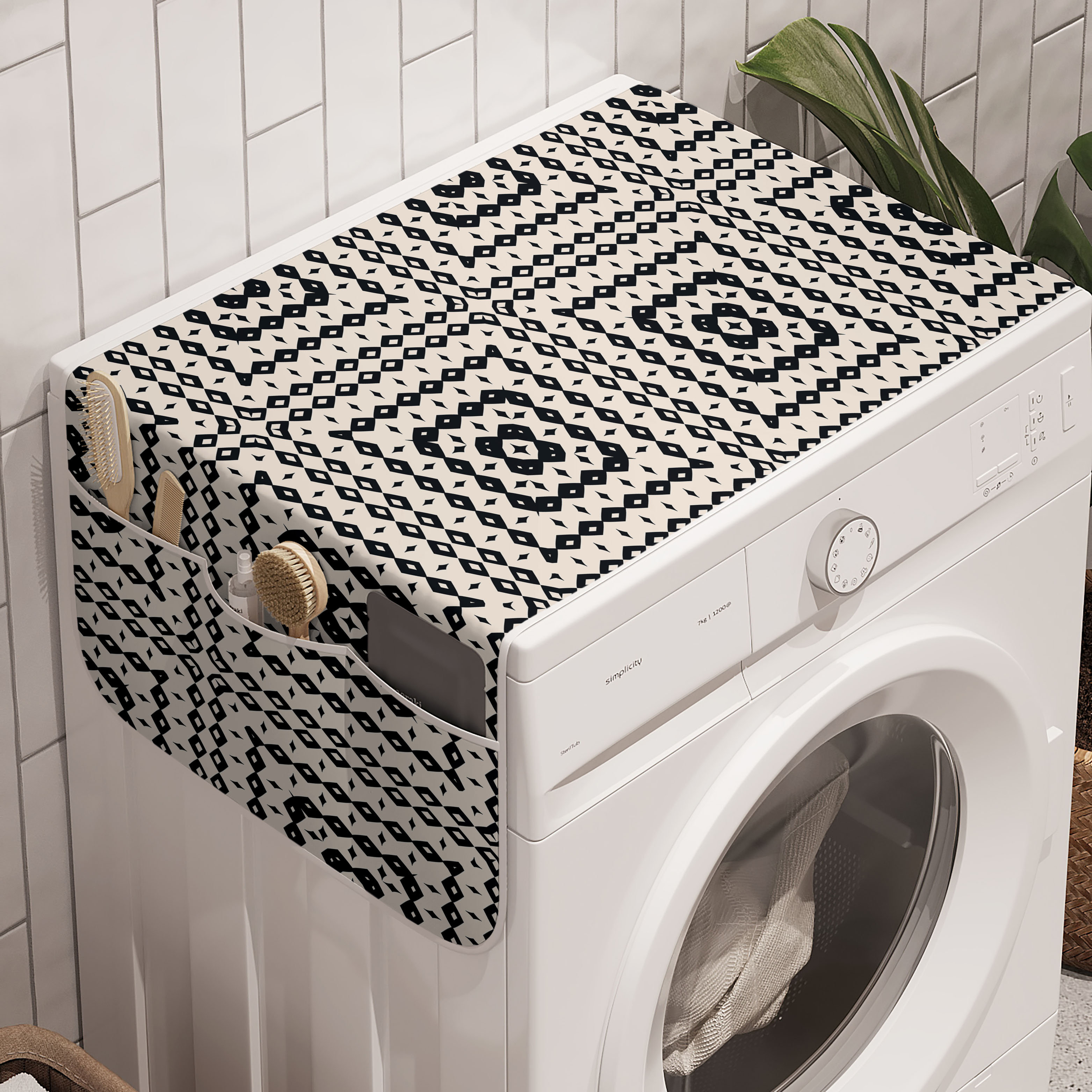 East Urban Home Mexican Washing Machine Organizer Pack of 2 47" x 18.5 ...