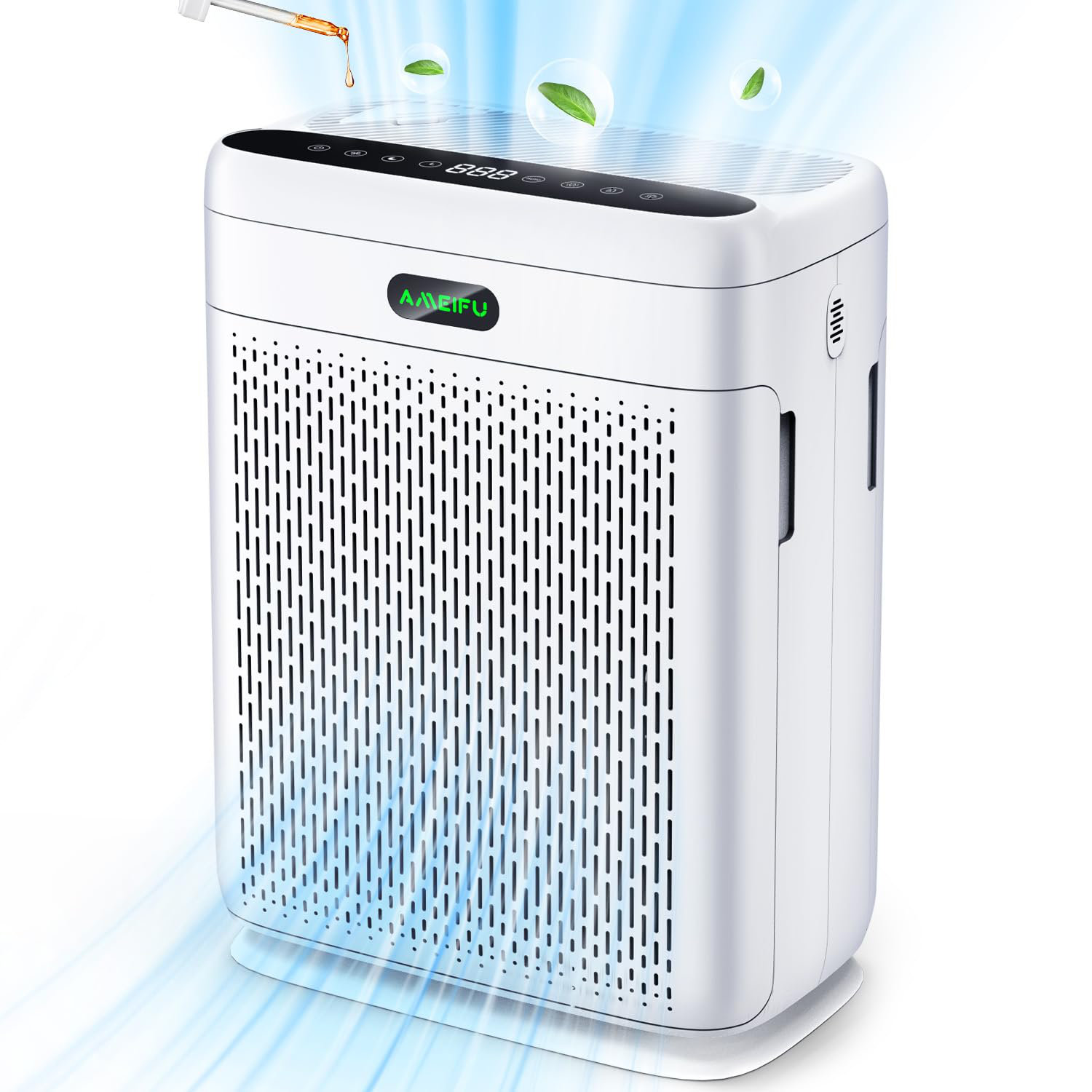 Zeki Shoggy Air Purifiers For Home Large Room With Remote, Up To 2200 ...
