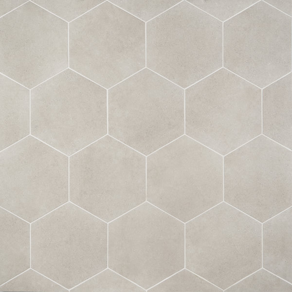 Bond Tile Arbor Hex 13" x 14.5" Porcelain Wood Look Wall & Floor Tile ...