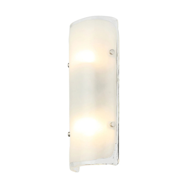Wade Logan® Azin Steel Flush Mounted Sconce | Wayfair