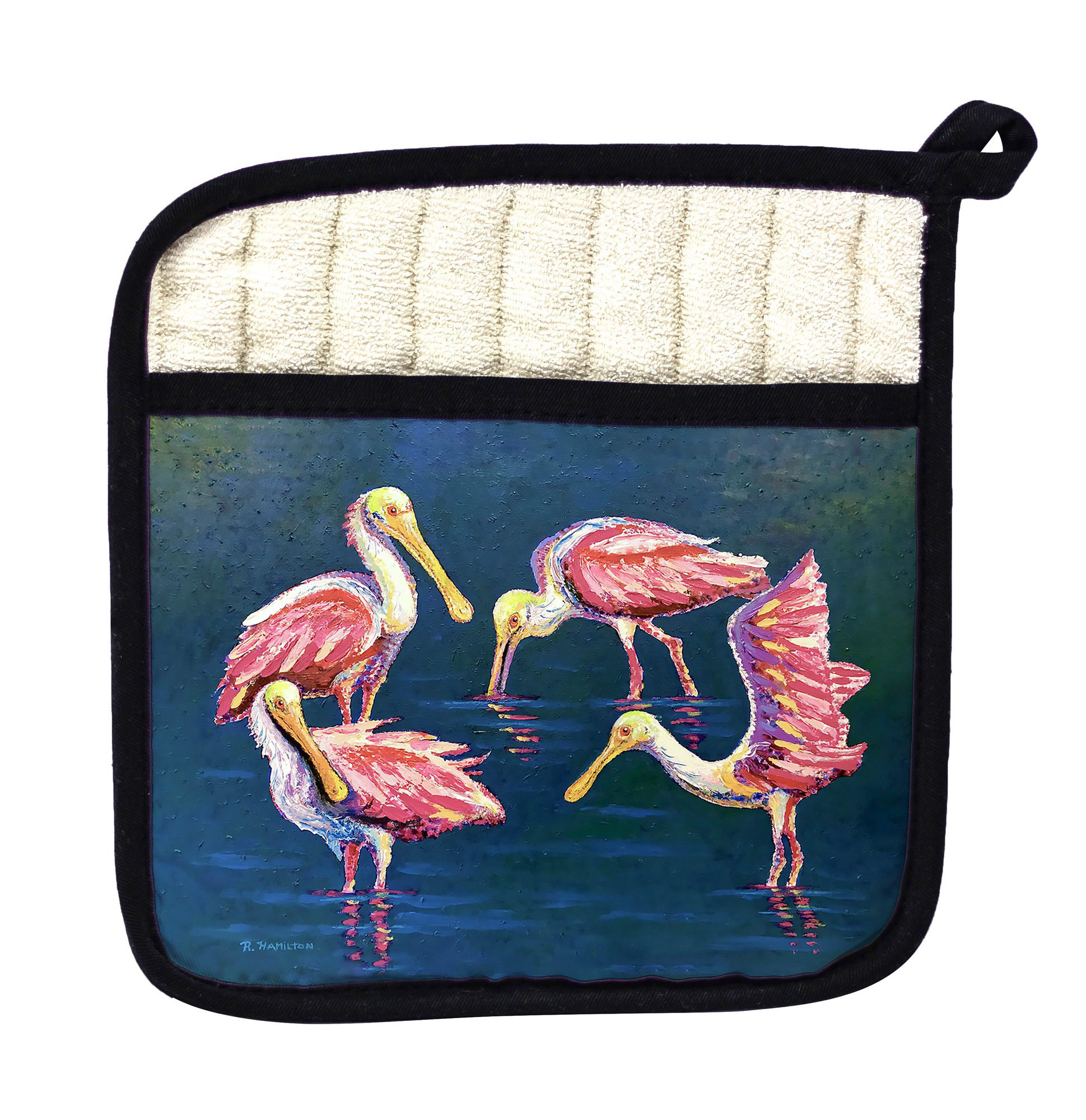 Betsy Drake Interiors Ibis Passing Pot Holder | Wayfair