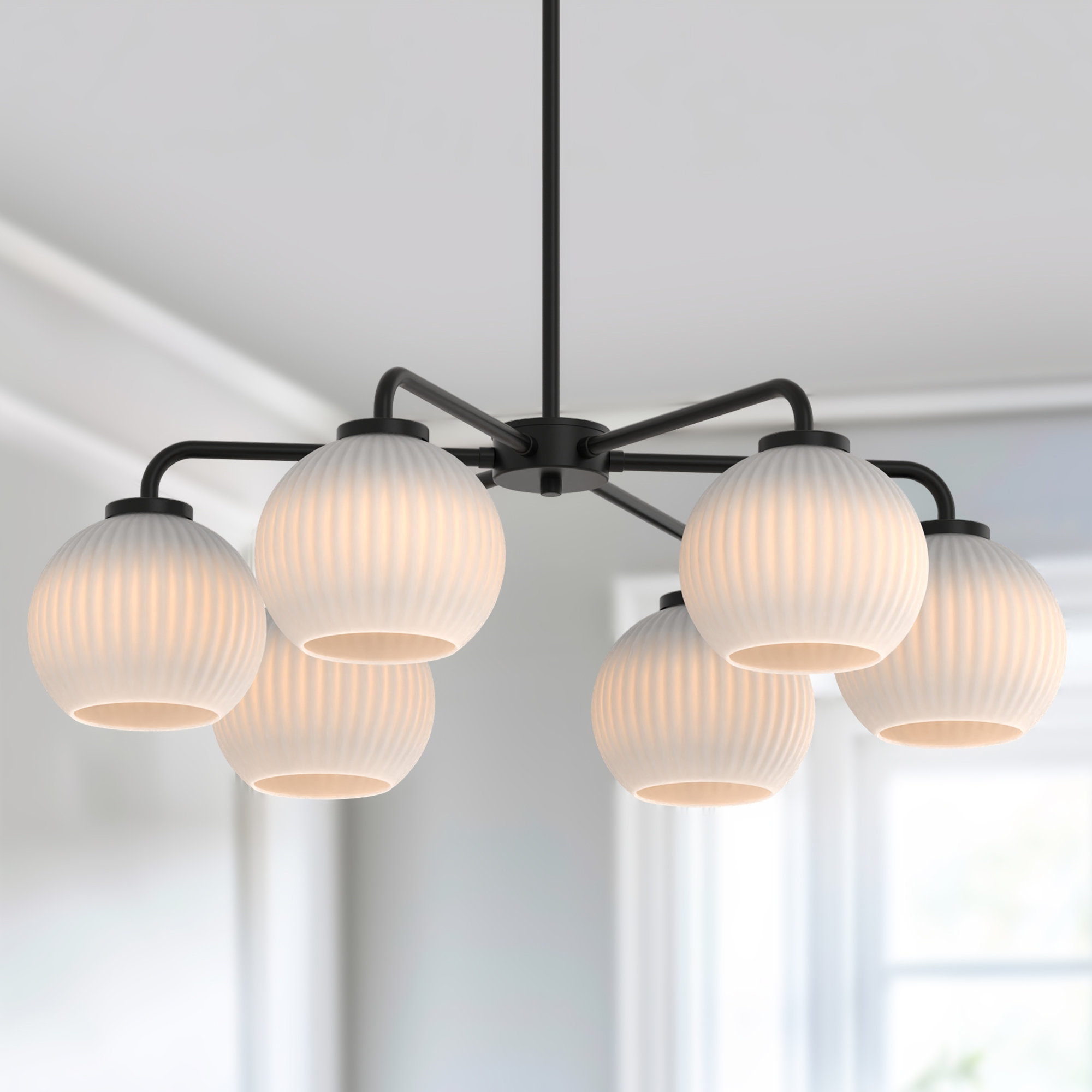 Ebern Designs Catoe 6-Light Kichen Island Chandelier | Wayfair