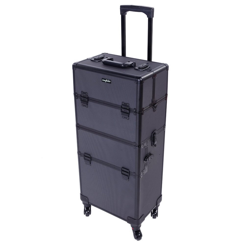 Rebrilliant 3 In 1 Aluminum Cosmetic Makeup Case Tattoo Box | Wayfair