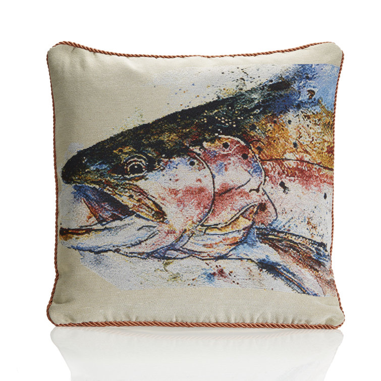 East Urban Home Radlee Square Throw Cushion With Filling | Wayfair.co.uk