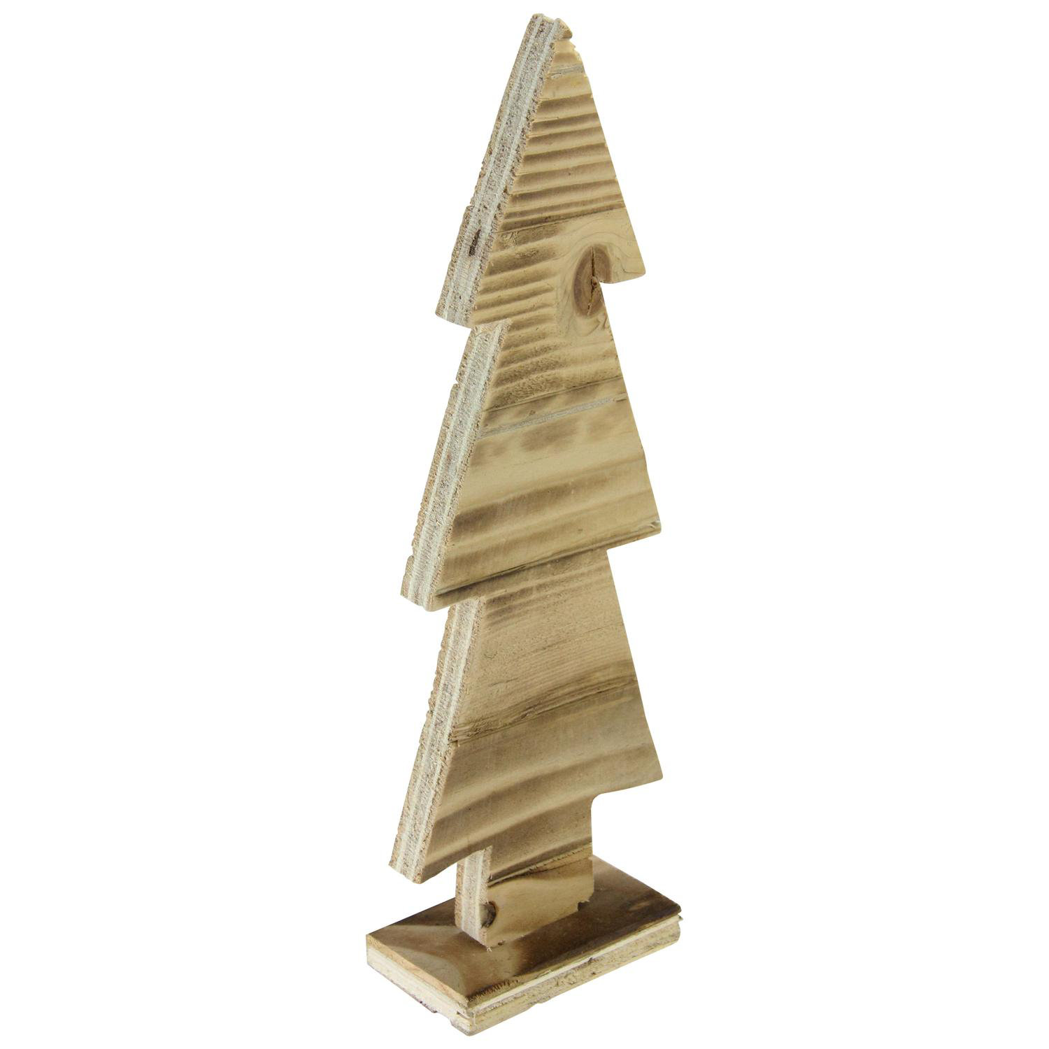 Northlight Seasonal Brown and Ivory Cut Out Christmas Tree Tabletop ...