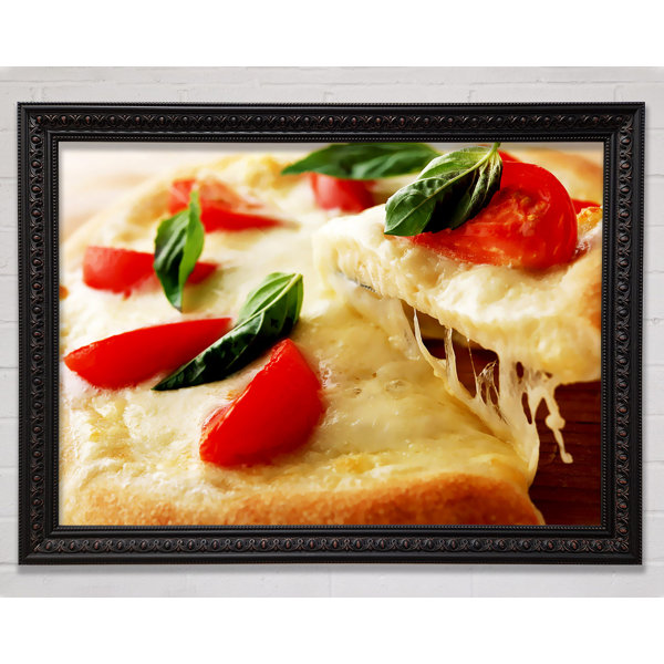 Bright Star Cheese And Tomato Pizza - Single Picture Frame Art Prints ...