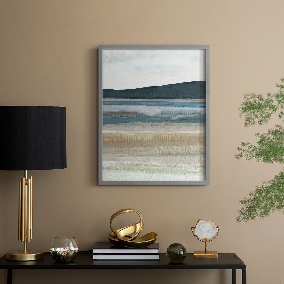 Dovecove Saltwater Bay III Framed Print - Solid Wood | Wayfair