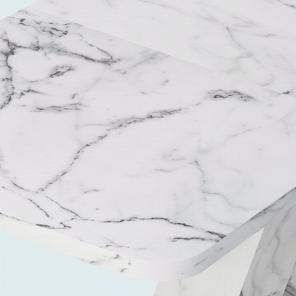 Brayden Studio® Modern Retractable Dining Table | Wayfair