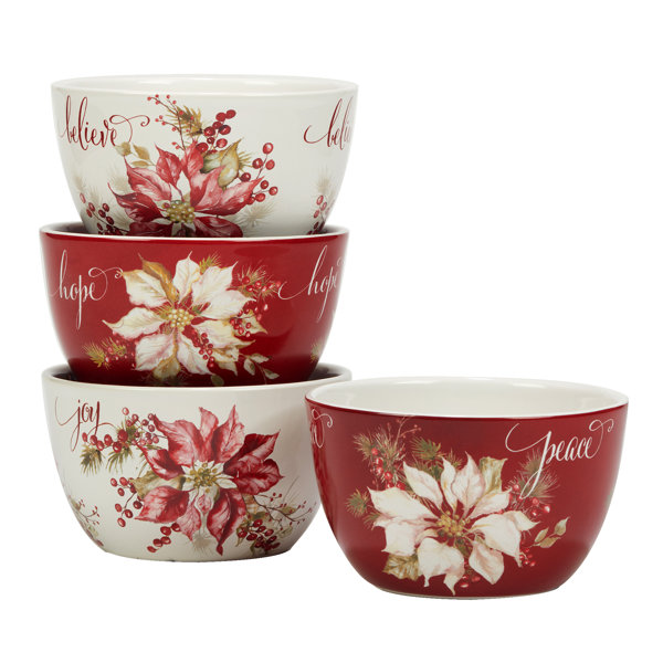 Certified International Winters Joy 16pc Dinnerware Set | Wayfair