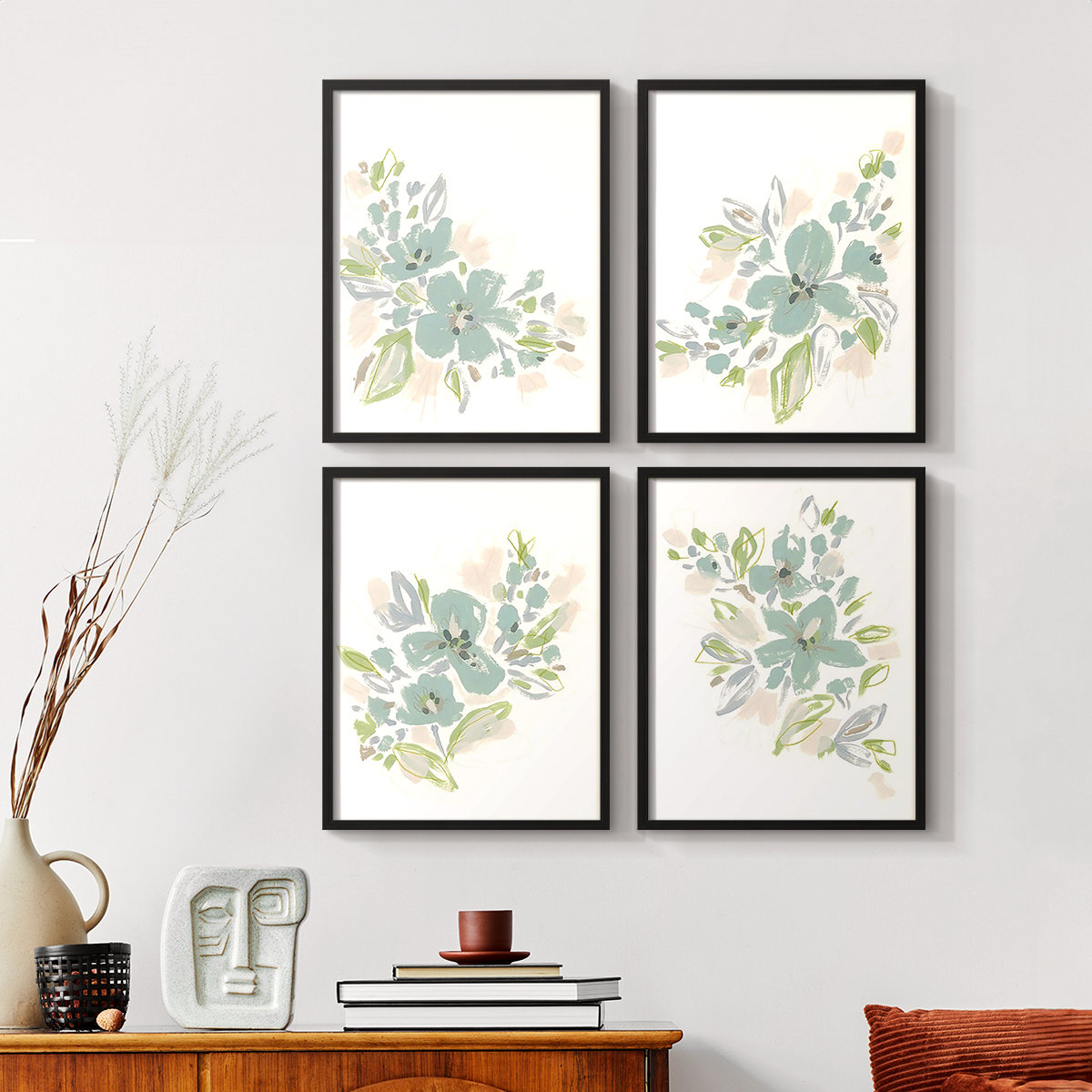Winston Porter River Rocks Contour I Framed Print - Set of 4 - Wayfair ...