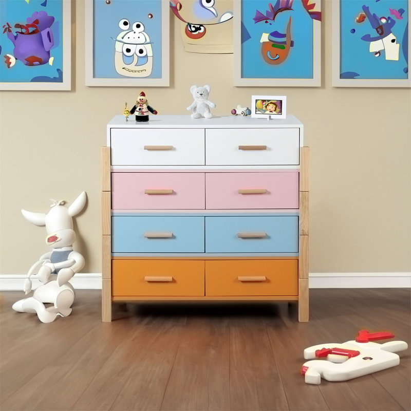 Dakota Fields Colorful Cabinet Dresser | Wayfair