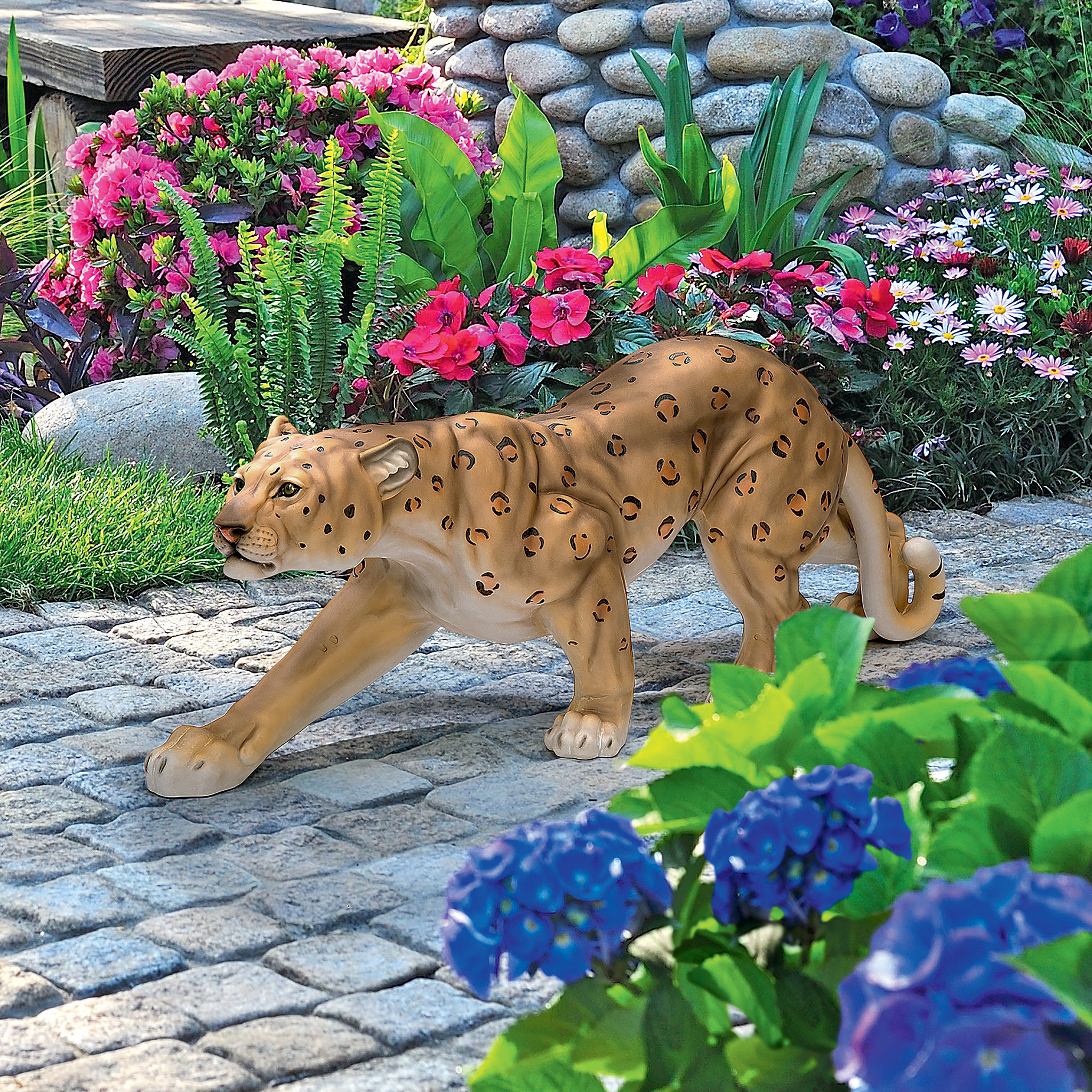 Design Toscano Statue léopard tacheté - Wayfair Canada