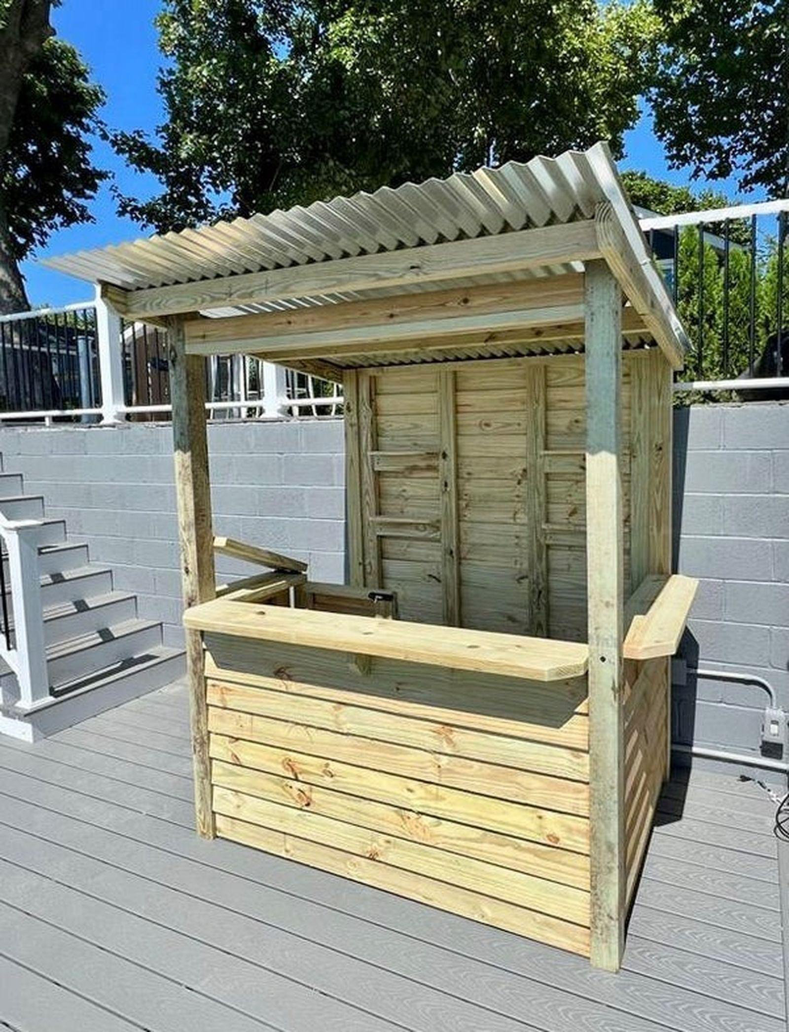 Foundry Select 6' x 4' Backyard Bar - The Temple Bar - Delivered And ...