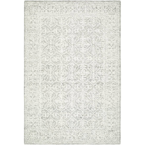 Dakota Fields Cinaed Hand Tufted Wool Abstract Rug | Wayfair