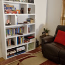 Hykkon Jago 173cm H x 120cm W Geometric Bookcase & Reviews | Wayfair.co.uk