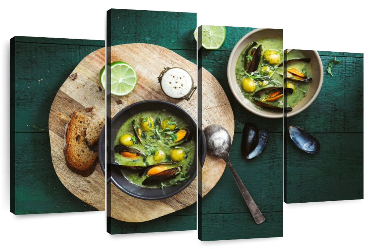 Elephant Stock Mussel And Spinach Soup | Wayfair