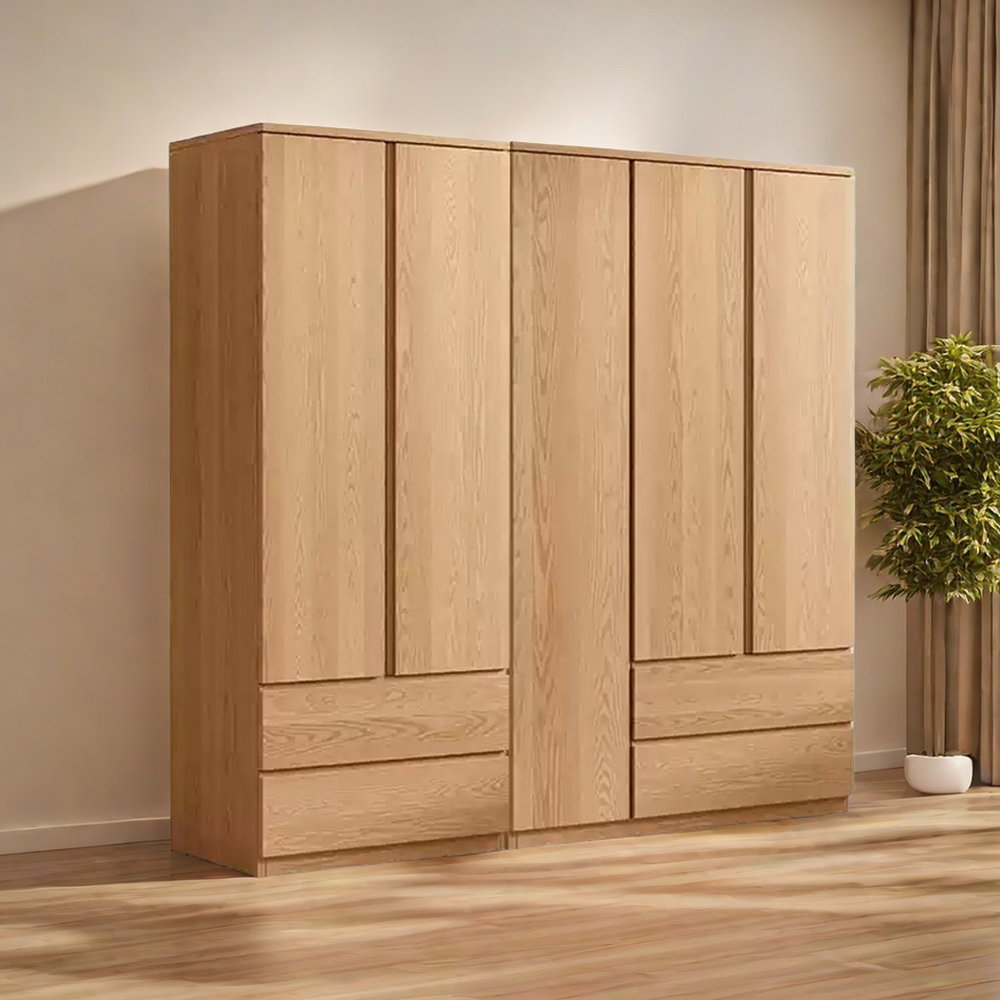 Parttlion European style modern simple wardrobe - Wayfair Canada