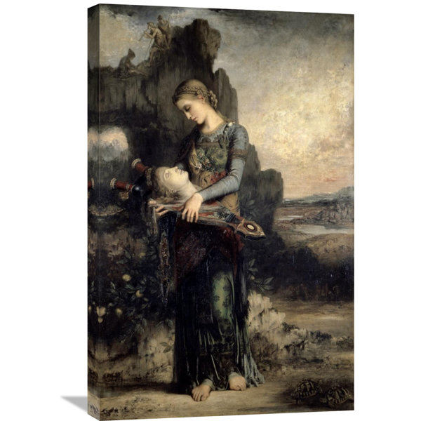 Global Gallery 'Orpheus' by Gustave Moreau Painting Print on Wrapped ...