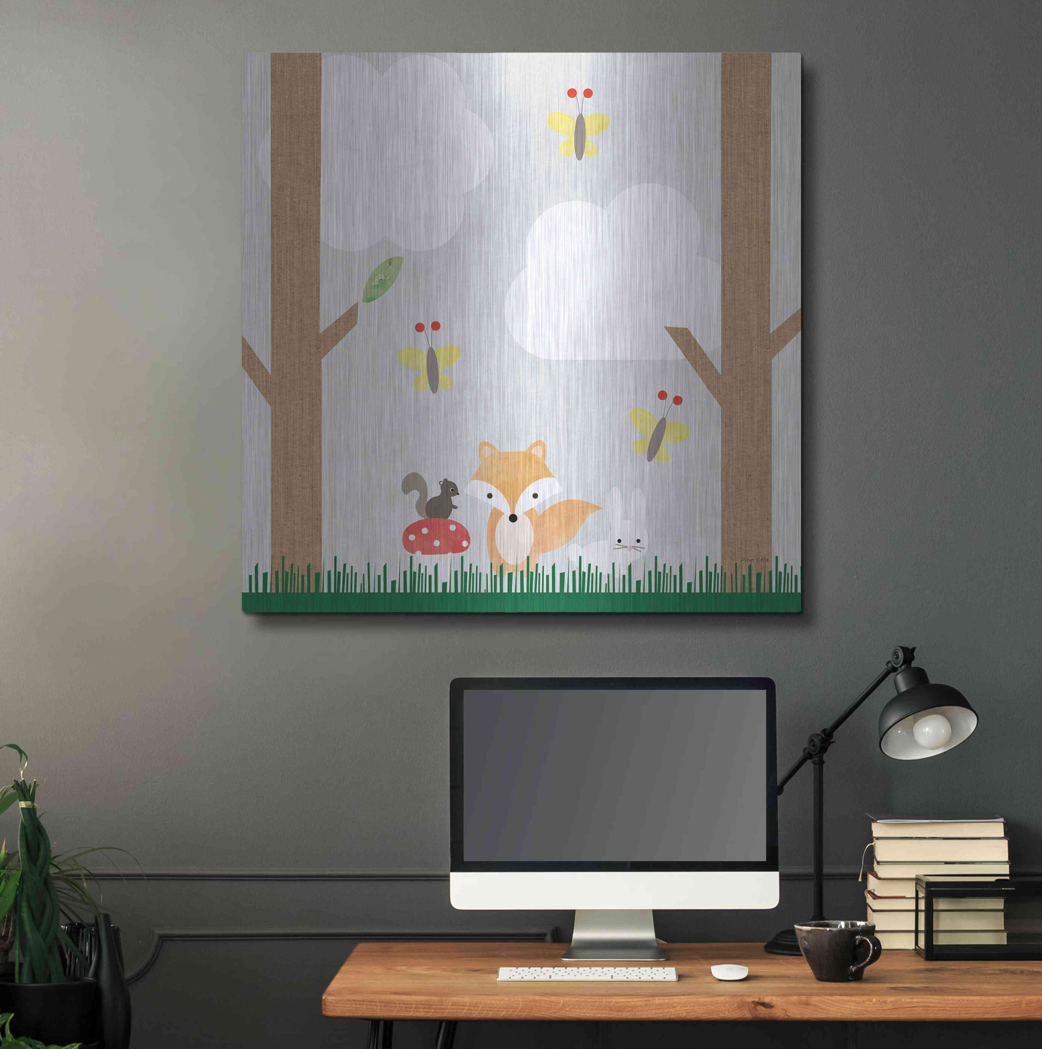 Redwood Rover Wood Land Animals II by Ann Kelle - Unframed Print on ...
