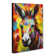 Brambly Cottage Donkey Abstract - Art Prints on Canvas | Wayfair.co.uk