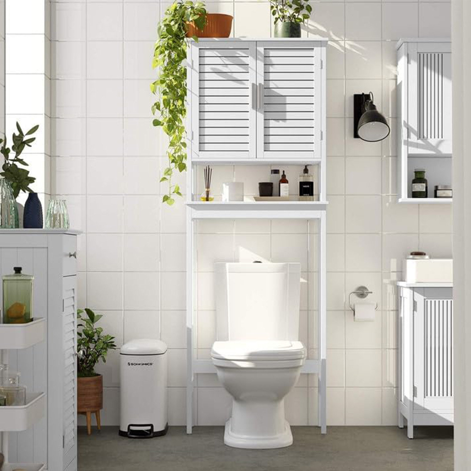 Foundry Select Over The Toilet Storage Cabinet, Bathroom Cabinet with ...