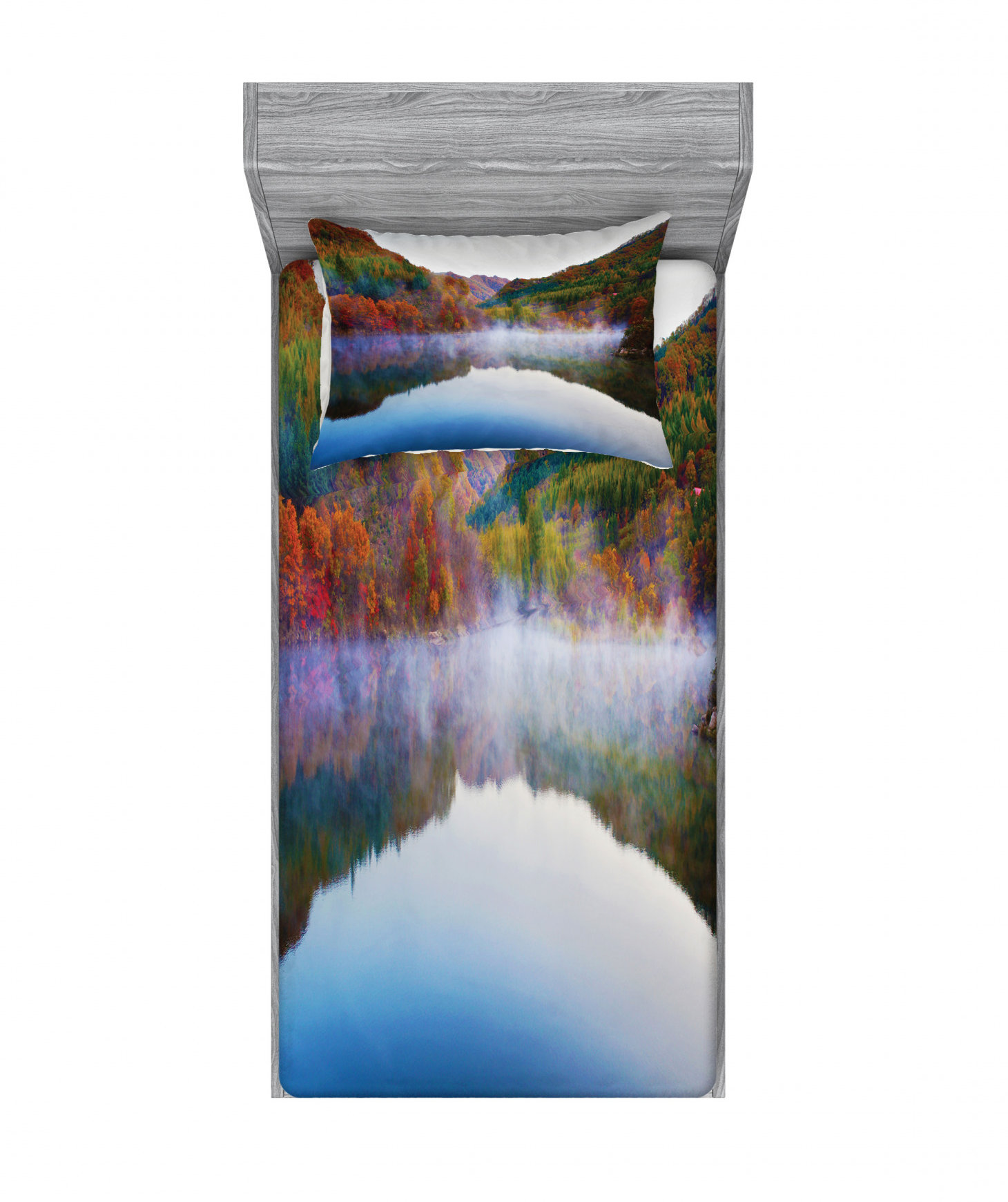 Ambesonne Landscape Sheet Set | Wayfair