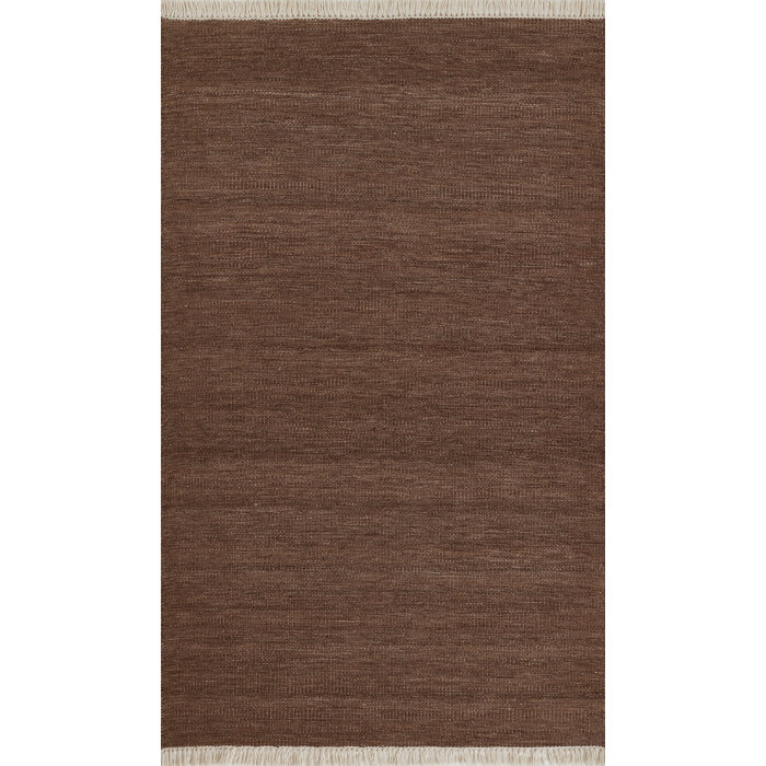 Cassandra Hand Woven Modern Indoor Outdoor Brown Rug 2' X 3' | Joss & Main