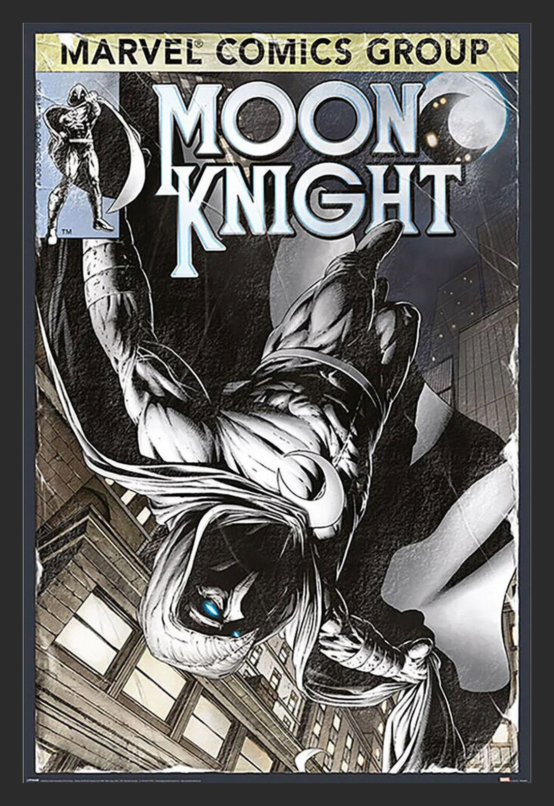 Buy Art For Less " Moon Knight - Comic Book Cover " on Paper | Wayfair