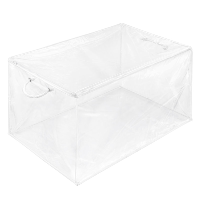 Whitmor Jumbo Zippered Storage Bag - Clear & Reviews | Wayfair