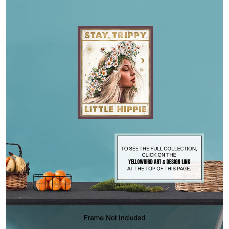 Trinx Inspiration Boho-Chic Wall Decor Retro Shabby Elegance Poster ...