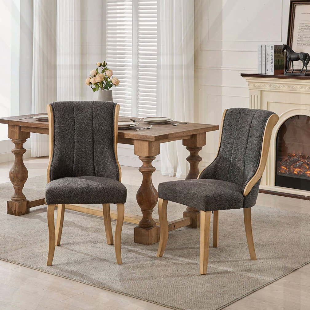 Everly Quinn Mid-Century Style Velvet Dining Chairs - Wayfair Canada