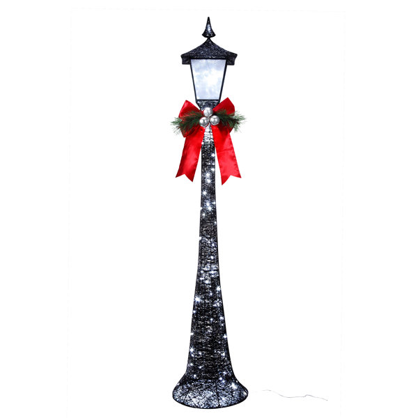Three Posts™ Lamppost LED Lighted Display & Reviews | Wayfair