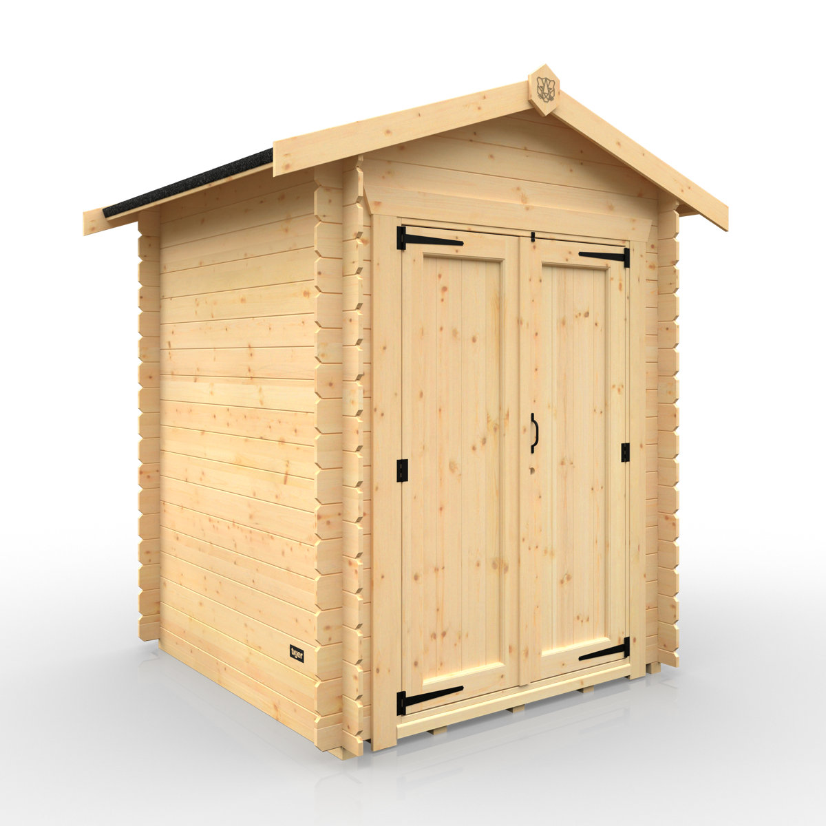 Tiger Sheds 5.11 x 5.11 Ft. Log Cabin | Wayfair.co.uk