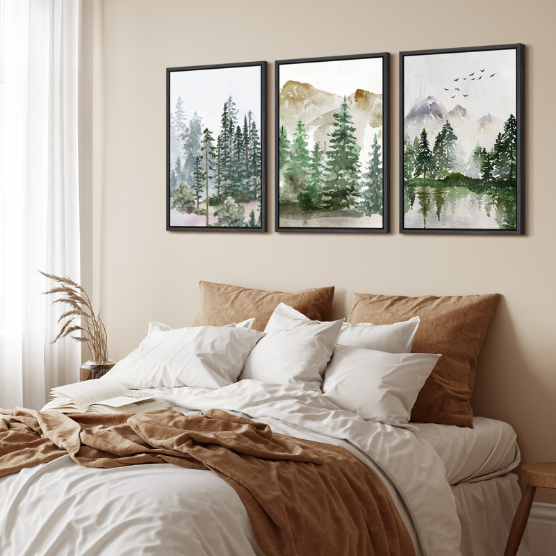 IDEA4WALL Woodland Forest Landscape Green Forest Nature Landscape ...