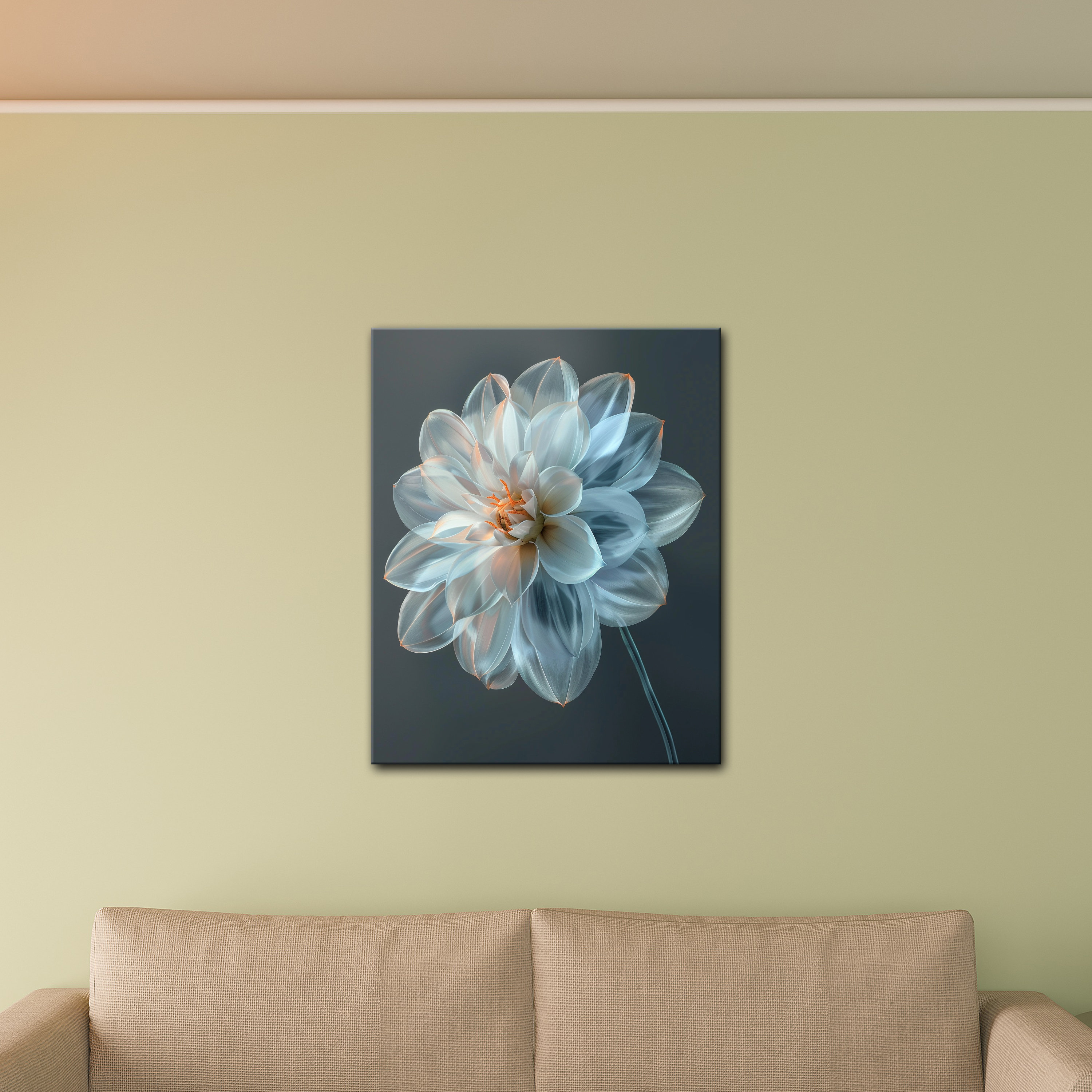 Ebern Designs Mirage Dahlia ? (customizable) by Genie's Poems - Print ...