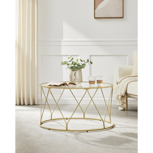Wayfair | Gold Round Coffee Tables You'll Love in 2023