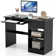 17 Stories Shouse 108Cm W Rectangle Computer Desk with Cabinet ...