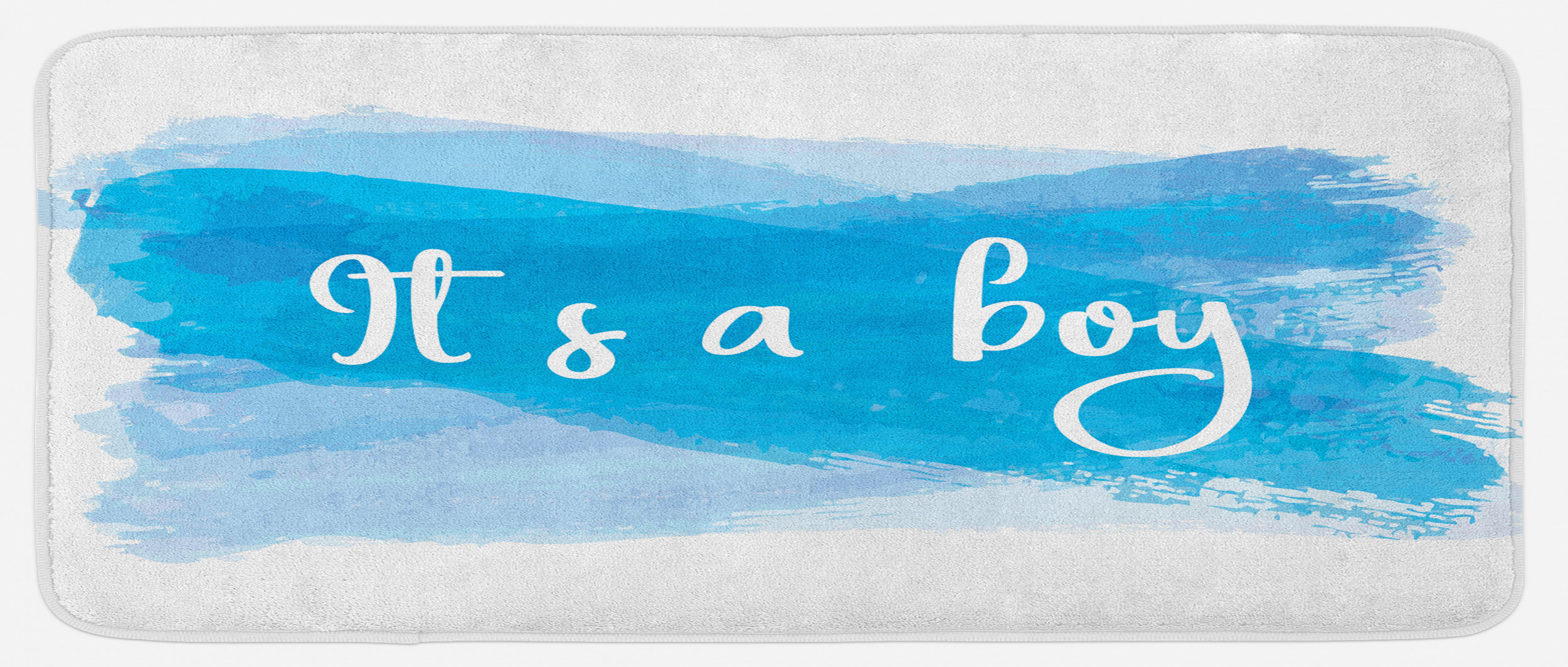 East Urban Home It's A Boy Happy Message Abstract Announcement ...