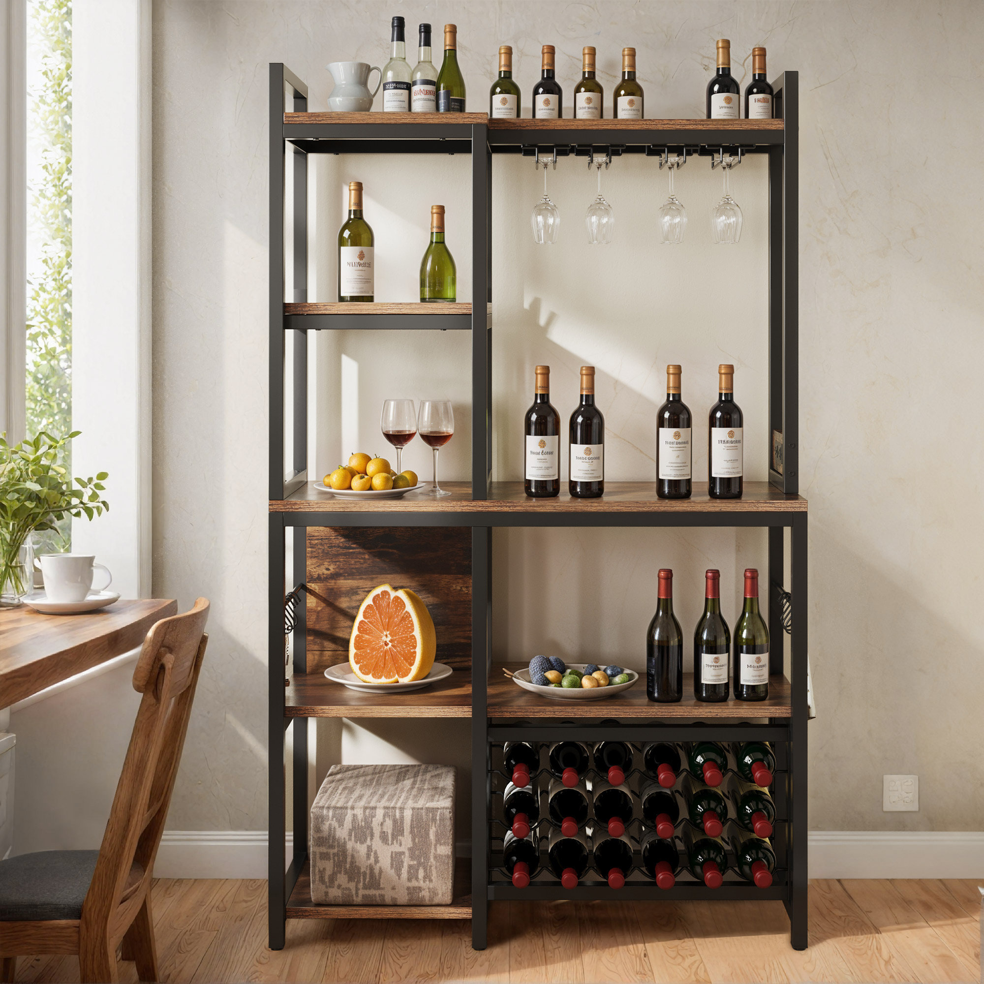 17 Stories Plummie 35.5'' W Steel Storage Rack | Wayfair