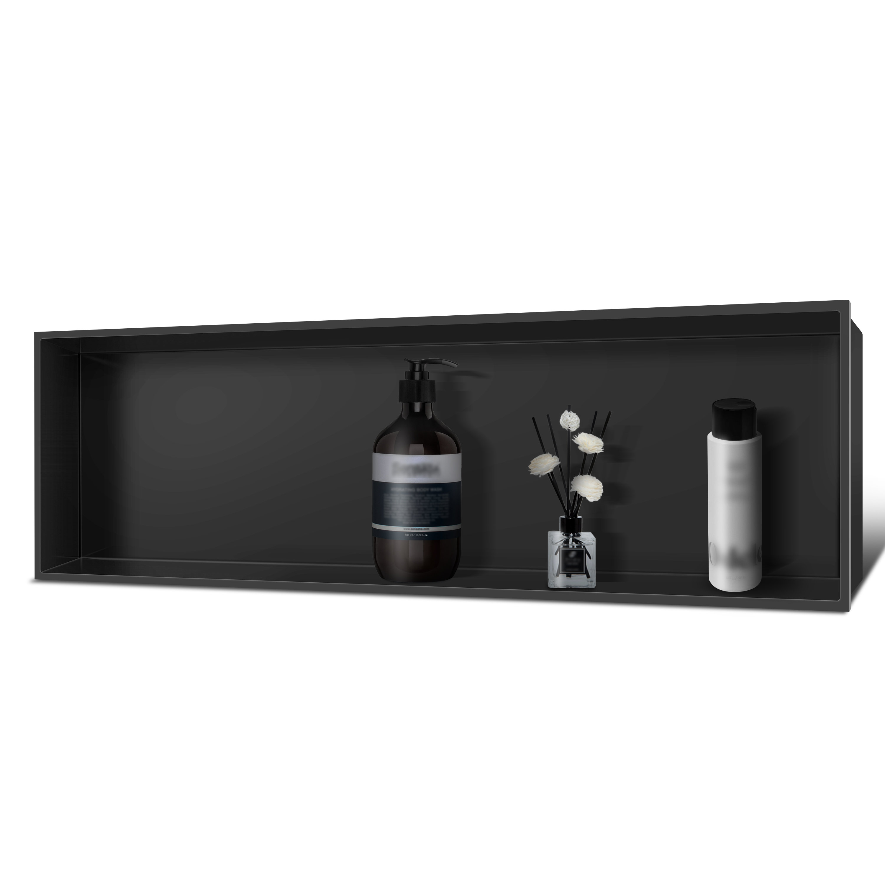 Latitude Run® D Stainless Steel Shower Niche Recessed Niche Shower For ...