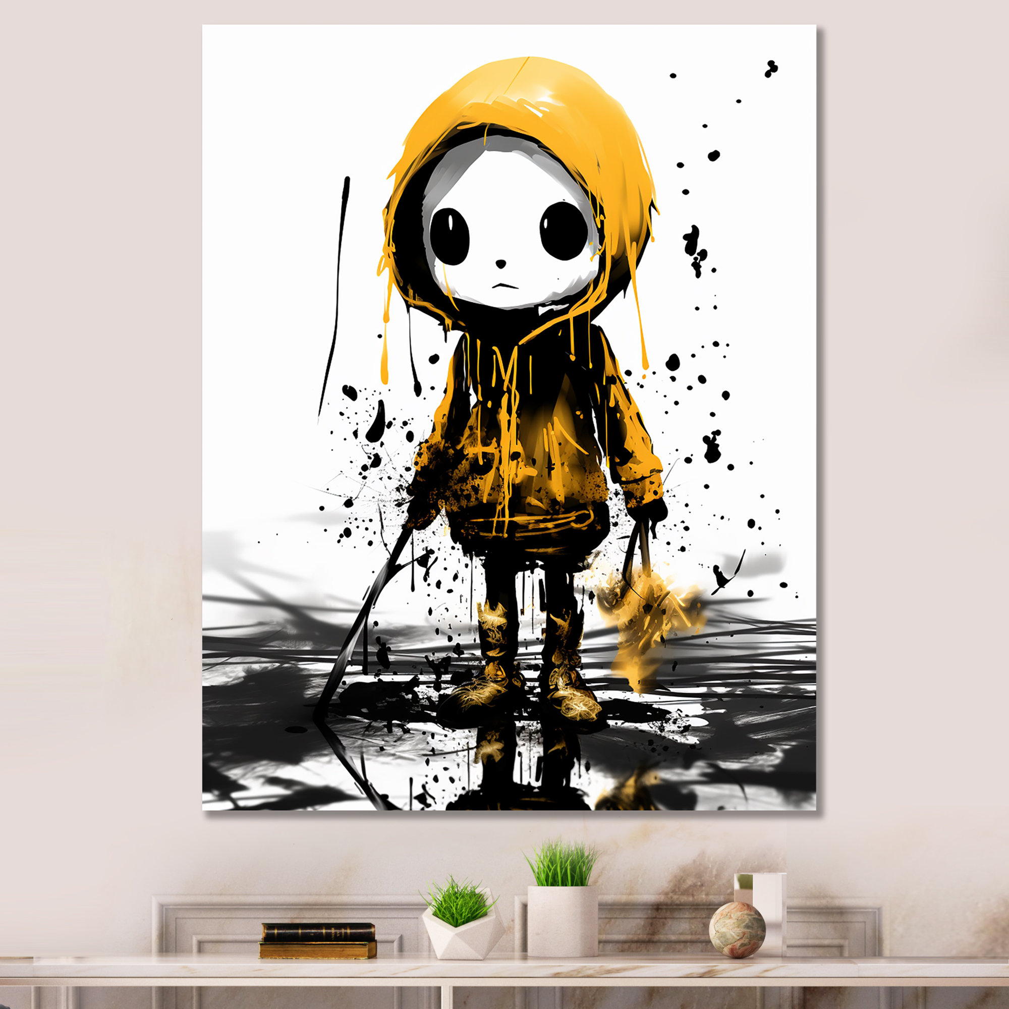 Design Art Tv Cartoon Frenzy Street Art II - Cartoon Wall Art | Wayfair
