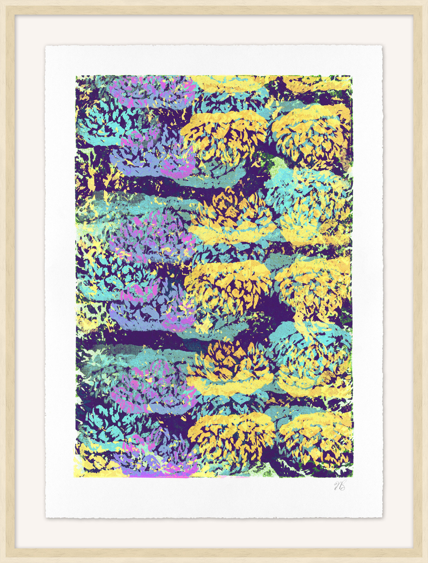 Wendover Art Group Cascading Lilies 1 - Picture Frame Graphic Art on ...